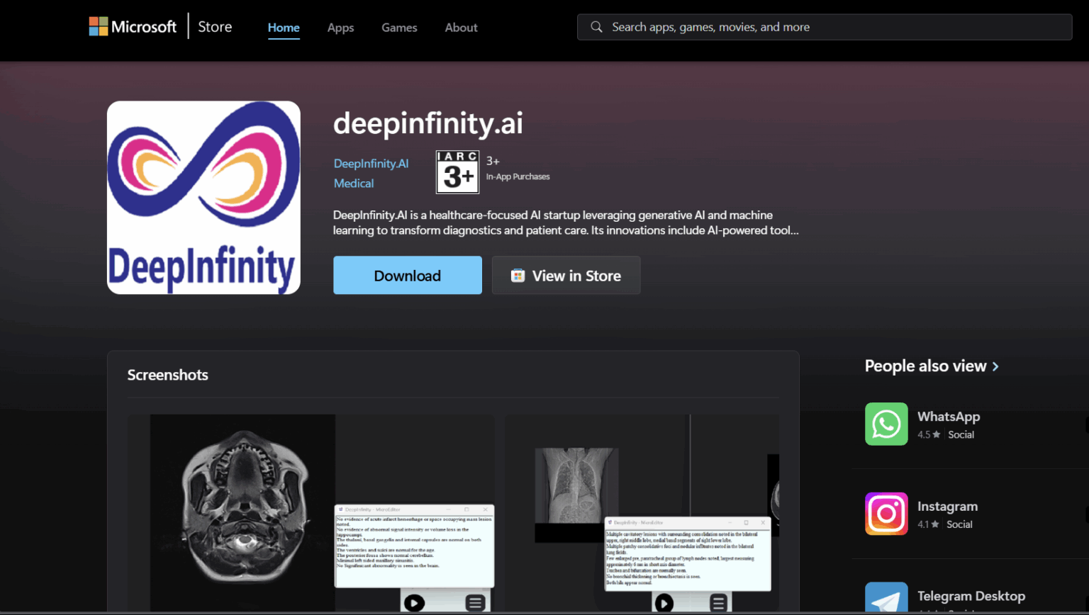Download and Install DeepInfinity App – deepinfinity